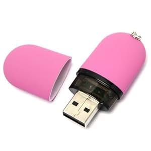 32GB Pink Pebble USB Flash Drive/Memory Stick/Pen/Gift/Present/Stocking ...