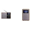 Philips Audio R5505/10 Bluetooth Radio (Wooden Housing, DAB+/FM Radio ...