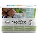 6er Pack 138 St. MOLTEX Nature No1 Peanuts Ökowindeln Babywindeln ...