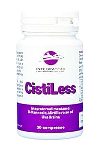 CISTILESS - Integratore alimentare di D-Mannosio, Mirtillo rosso ed Uva ...
