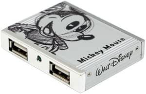 Disney Mickey Mouse Retro Mini USB Hub: Amazon.co.uk: Computers ...