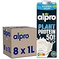 Alpro Soya High Protein Plant-Based Long Life Drink - Vegan Dairy Free & Lactose Free Milk ...