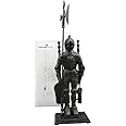 Galleon Fires- 5 Piece Knight Soldier Fire Companion Set Fireplace ...