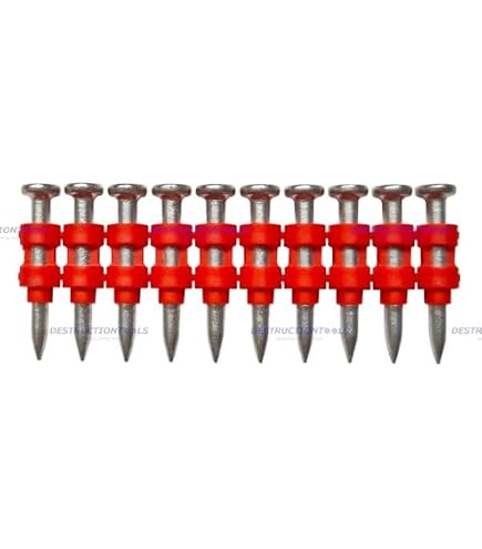 Concrete Nails 1000-Pack Collated - 19mm For Hilti GX3/GX100/GX120 ...