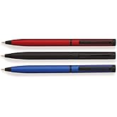 Unomax Matiz Premium Metal Body Ball Point Pen with Jet Ink Technology ...