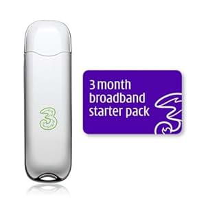 Three Mobile Broadband 3G Starter Pack: Amazon.co.uk: Electronics