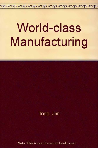 Buy World-class Manufacturing Book Online at Low Prices in India ...