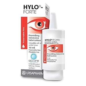 HYLO FORTE EYE DROPS 10 MLHYLO FORTE EYE DROP - 10 ML: Amazon.co.uk ...