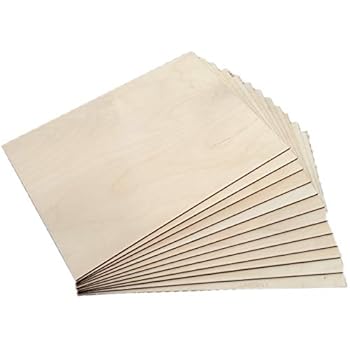 laserply baltique Bouleau contreplaqué A4 Feuille Paquet de 50: Amazon ...