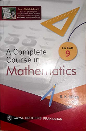 Buy A Complete course in mathematics (Goyal Brothers) Book Online at ...