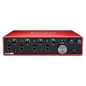 Focusrite Scarlett 18i8 (3rd Gen) USB Audio Interface with Pro Tools ...