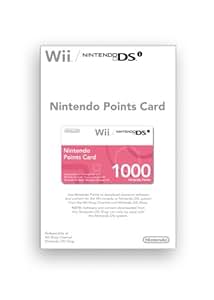 Nintendo Points Card 1000 (Nintendo DS/Wii): Amazon.co.uk: PC & Video Games
