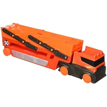 Hot Wheels Blastin Rig Semi-Truck Vehicle: Amazon.co.uk: Toys & Games