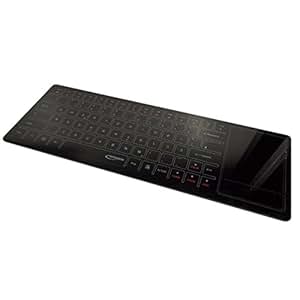 TYPHOON Glasmosphere Wireless Glass Keyboard for Smart PC: Amazon.co.uk ...