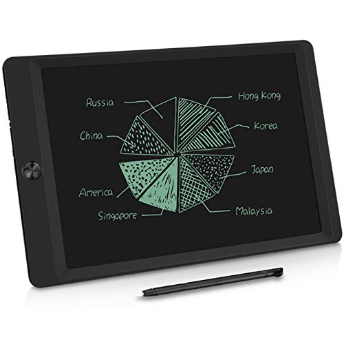 Buy Lukzer 10” LCD Rewritable Pad Portable Ruff Pad E-Writer Paperless ...