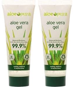 Aloe Pura Aloe Vera Gel 100ml (PACK OF 2): Amazon.co.uk: Beauty