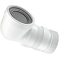 McAlpine WC-CON8F18 90 Degree Flexible WC Connector, White : Amazon.co ...