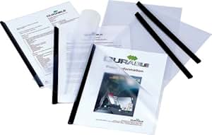 DURABLE Glass Clear A4 REPORT COVERS (PP SINGLE SHEETS) PACK OF 100 ...