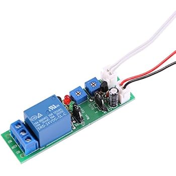 Modulo temporizzatore 12V 12Vdc Timer Con Ritardo Regolabile NE555 Relè ...