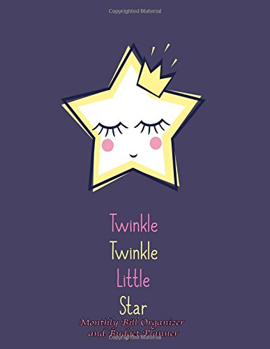 Buy Twinkle Twinkle Little Star Monthly Bill Organizer and Budget ...