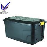 The Buffalo Box - Extra Long Wheeled 145 Litre Plastic Mobile Storage ...