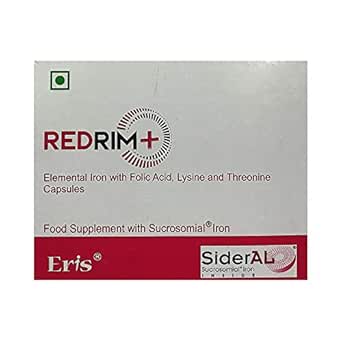 Redrim + - Blister Pack of 10 Capsules : Amazon.in: Health & Personal Care