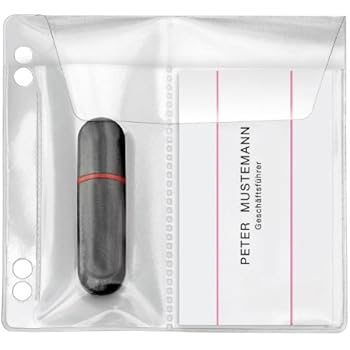 3L Self Adhesive USB Pocket with Wallet - Clear: Amazon.co.uk: Office ...