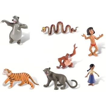 Bullyland the Jungle Book Set 7 Figures: Amazon.co.uk: Toys & Games