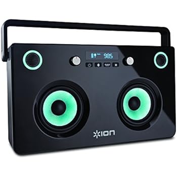 ION Audio Spectraboom Boombox Stéréo Portable Puissant Equipé Bluetooth ...