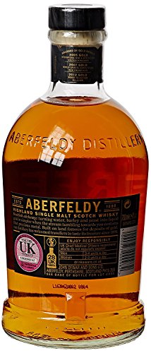 Aberfeldy 12 Single Malt Scotch Whisky with Pitilie Burn Water Gift ...