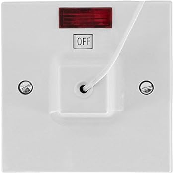 45 Amp Pull Cord Switch Double Pole with Neon: Amazon.co.uk: Lighting