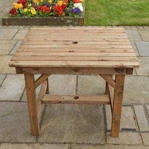 STAFFORDSHIRE GARDEN FURNITURE | WOODEN GARDEN TABLE | PREMIUM 3FT ...