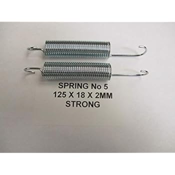 2 x REPLACEMENT SPRINGS FOR RECLINER CHAIRS AND SOFAS No.8: Amazon.co ...