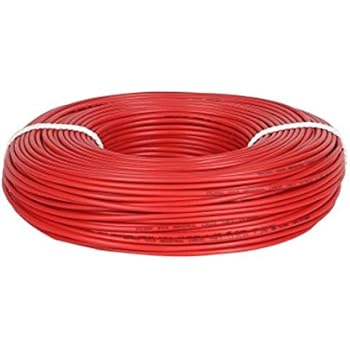 Great White 1 Sq mm Wire (90 m , Red): Amazon.in: Home Improvement