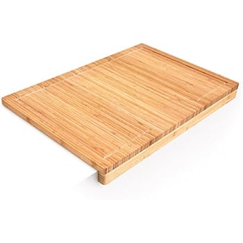 Tagliere professionale grande in legno massello di teak: Amazon.it ...