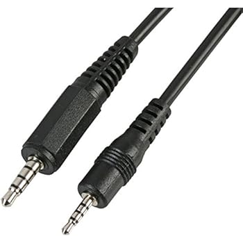2.5mm to 3.5mm Mini Jack 4-Pole 4-Pin 4-Way 4P Audio: Amazon.co.uk ...