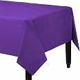 Venuscello® - Pack of 25 Purple Paper Table Covers Square Tabletop ...