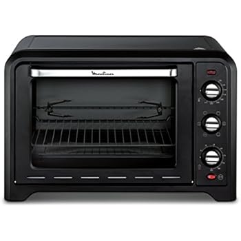 Moulinex OX485810 Four Optimo Noir 39 L Chaleur Tournante Tourne Broche ...