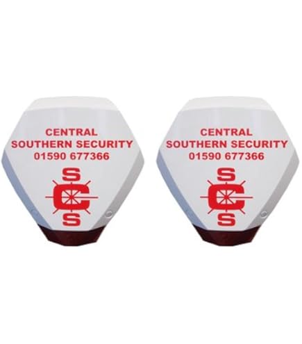 Fake Alarm Box With Flashing Leds Dummy Alarm Bell Box With Flashing ...