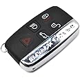 5 button Remote Car Key Shell Case for Land R0ver Range R0ver Discovery ...