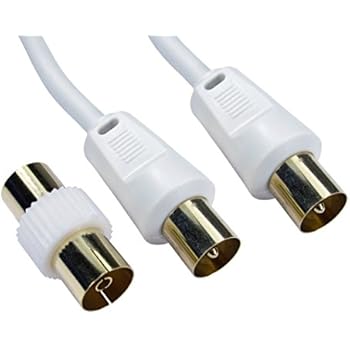 Coaxial Aerial Cable Coupler Joiner - Female / Female: Amazon.co.uk ...