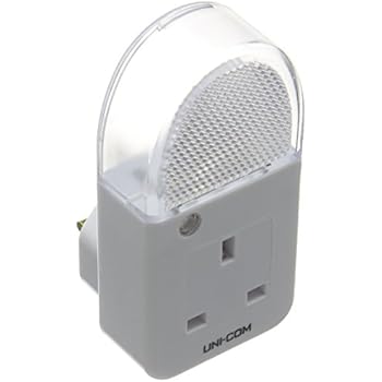 Plug in LED Night Light with Sensor 13 Amp Plug: Amazon.co.uk: DIY & Tools