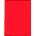 HUSKY 50 A4 Sheets/Papers/Craft Board Light Red Color 170~220 Gsm Thick ...
