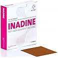 Inadine 9.5cm x 9.5cm x20 Non Adherent Wound Dressings, POV-Iodine ...