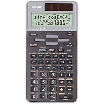 Sharp EL 531 WH Taschenrechner: Amazon.de: Bürobedarf & Schreibwaren