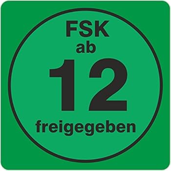 100 Stück FSK 12 Aufkleber / Sticker - FSK ab 12 freigegeben: Amazon.de ...