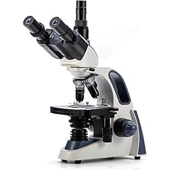 AmScope T490B 40X-2000X Full-Size Professional Trinocular Lab Biological Compound Microscope ...