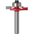 T Slot Router Bit 1/4" Shank 2mm Slot Cutter Bit for Knock On Furniture ...