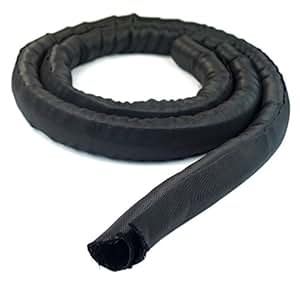 2 m Kabelschutzschlauch selbstschließend Kabelschlauch Gewebeschlauch ...