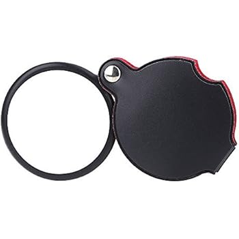 Fold Away Pocket Magnifying Glass: Amazon.co.uk: Electronics